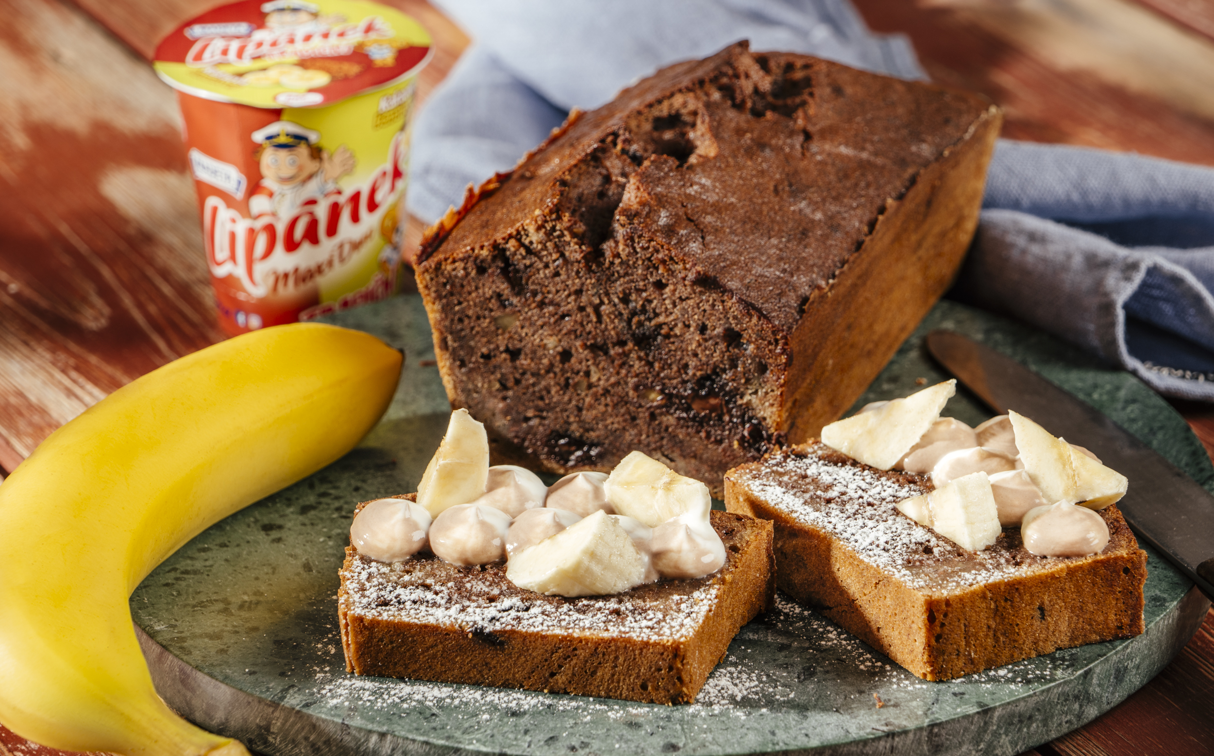 Banana bread s Tradičným Lipánkom | MADETA a.s.