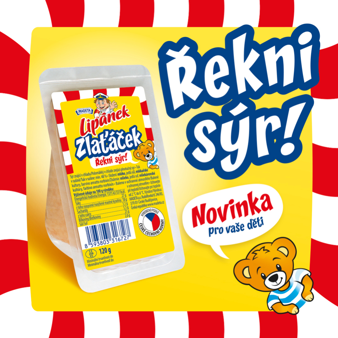 Exkluzivní soutěž s Lipánkem Zlaťáčkem | MADETA a.s.