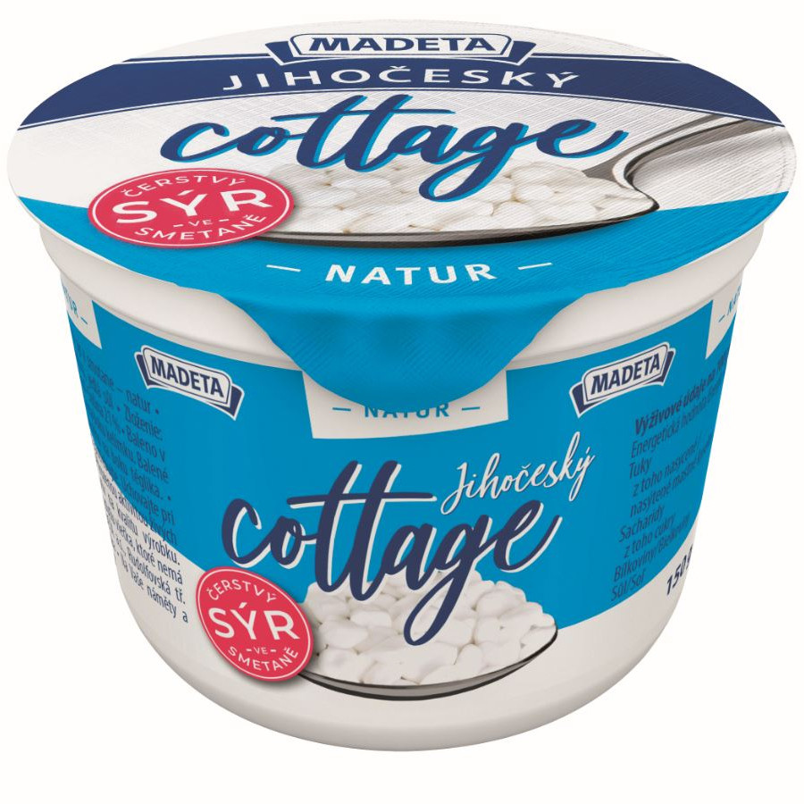 Jihočeský cottage – čerstvý sýr ve smetaně | MADETA a.s.