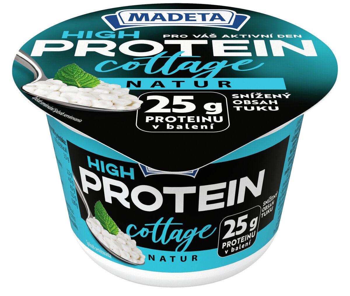 High protein cottage natur 200 g | MADETA a.s.