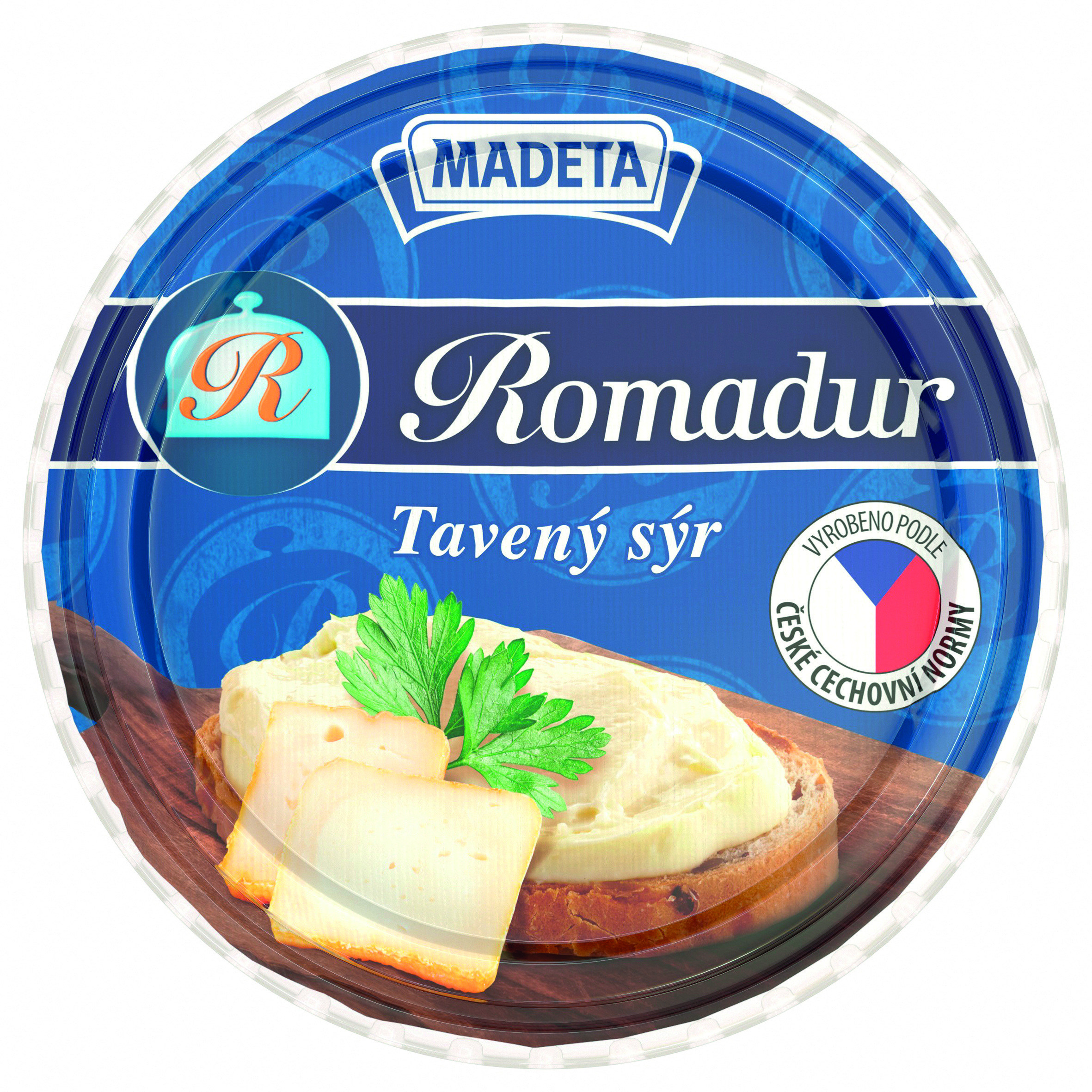 PROCESSED CHEESE ROMADUR 50% 125G | MADETA a.s.