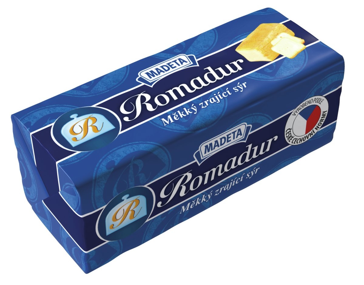 SOFT SMEAR CHEESE ROMADUR NATURAL 40% 100G | MADETA a.s.