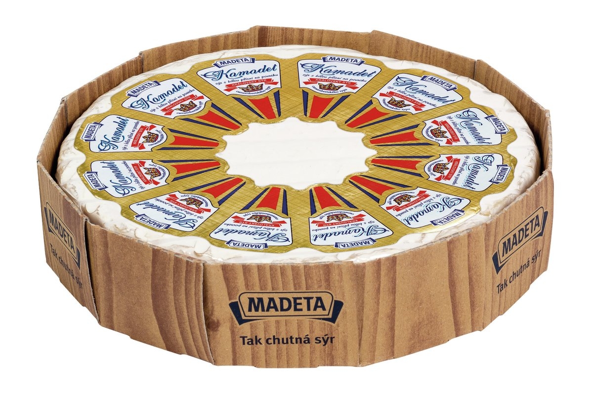 WHITE MOULD CHEESE KAMADET NATURAL 48% 1,5KG | MADETA a.s.