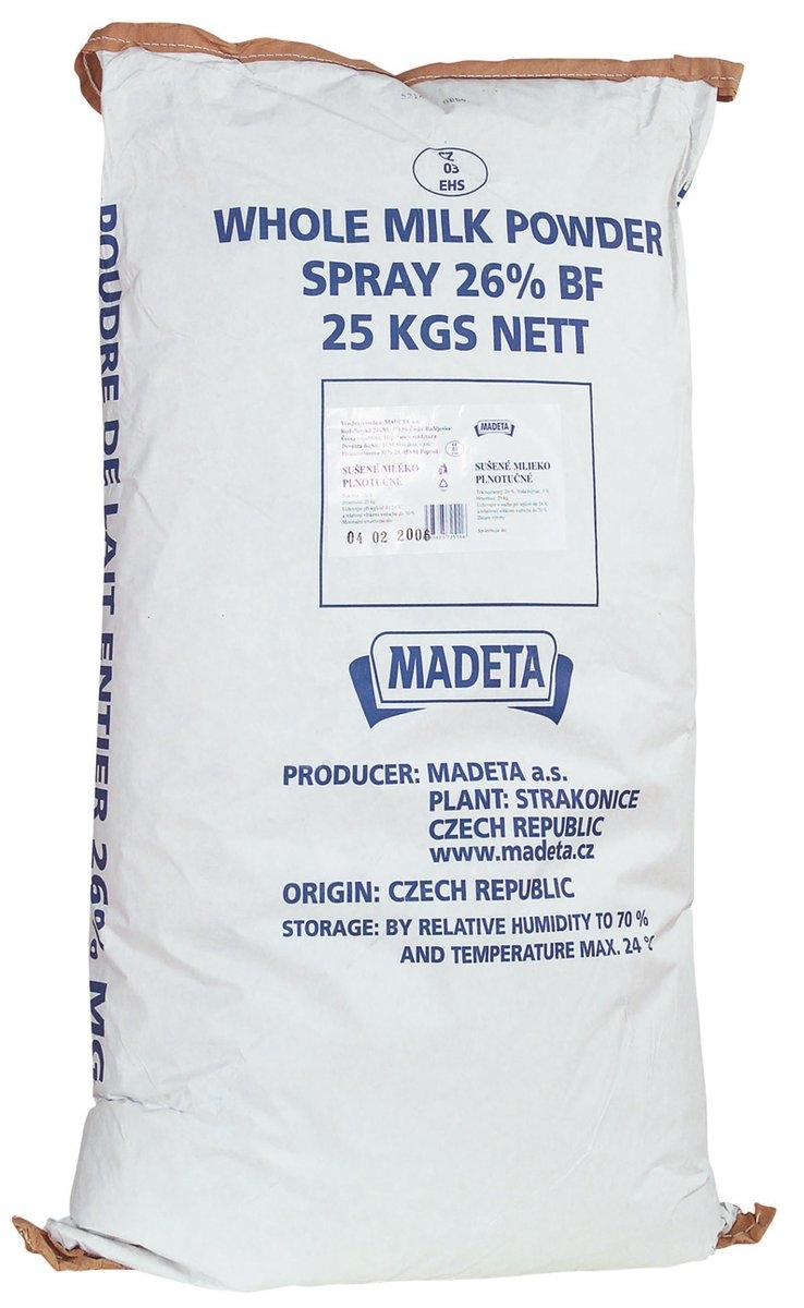 MILK POWDER 26% 25KG | MADETA a.s.